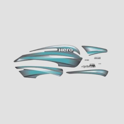 Stckr Set Hero Splendor Plus Ibs [2019] [Grey Tank] | For Hero | Buy NV ...